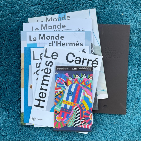 Hermes | Accents | Set Of Hermes Magazines | Poshmark